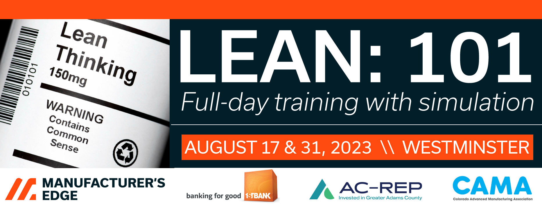 Lean 101: Full-Day Training with Simulation | Manufacturer's Edge